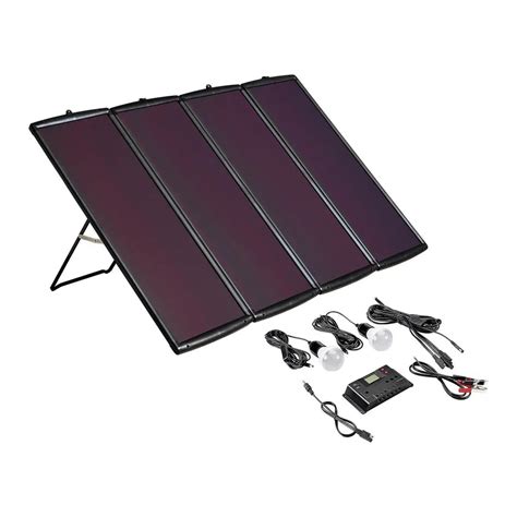 Thunderbolt Solar 100 Watt Amorphous Solar Panel Kit