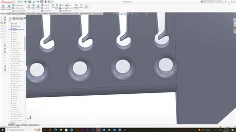 Issue Creating Fillet Rsolidworks