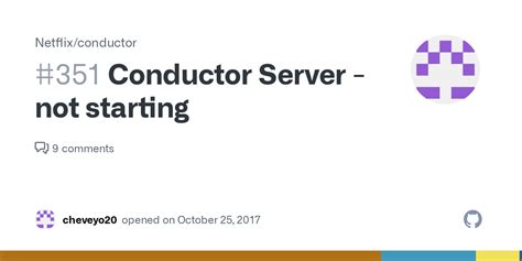 Conductor Server Not Starting · Issue 351 · Netflixconductor · Github