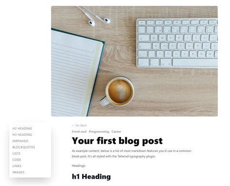 Building Your Own Blog With Nuxt Content And Tailwind
