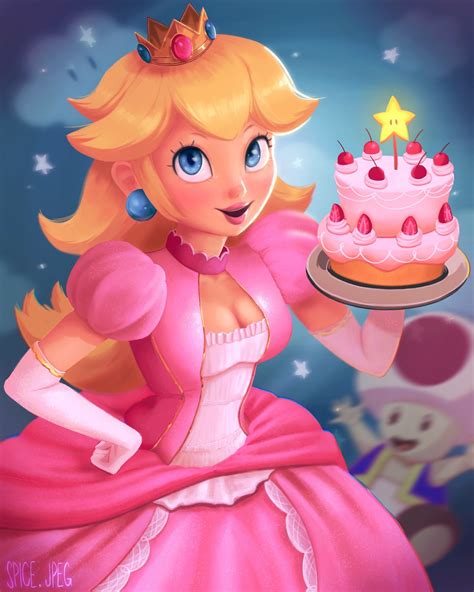Artstation Princess Peach