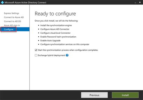 Sync On Premises Ad With Azure Ad Using Azure Ad Connect