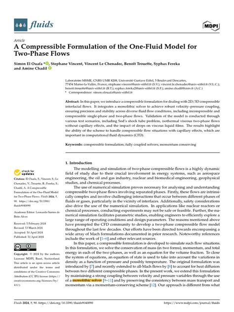 A Compressible Formulation Of The One Fluid Model For Two Phase Flows