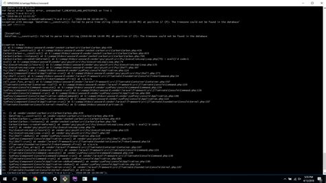The Timezone Could Not Be Found In The Database · Issue 1241
