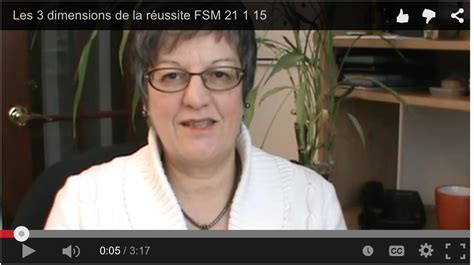 Les 3 Dimensions De La Réussite Francyne Ste Marie