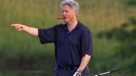 Bill Clinton Cigar Blank Template Imgflip