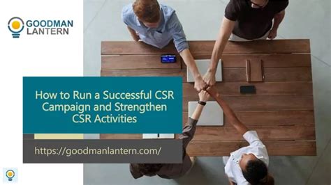 PPT How To Run A Successful CSR Campaign And Strengthen CSR Activities PowerPoint Presentation
