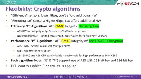 2022 MIPI DevCon CSI 2 Security Framework Pdf