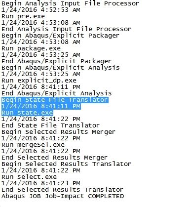 ABAQUS Explicit Executing Multiple Input Files Sequentially DASSAULT ABAQUS FEA Solver Eng