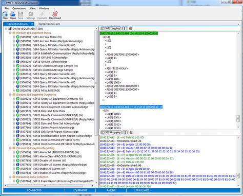 Swift Secsgem Simulator Insphere Technology