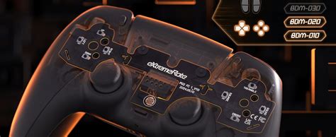 Extremerate Face Clicky Kit V3 For Ps5 Controller Bdm 010 Bdm 020 Face Buttons