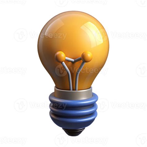 Mysterious Magnificent A Single Stylized Lightbulb With Glowing