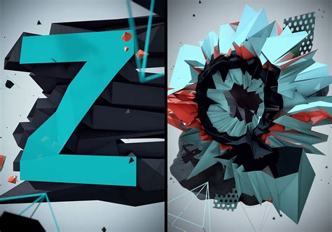 Polygon Alphabet On Behance