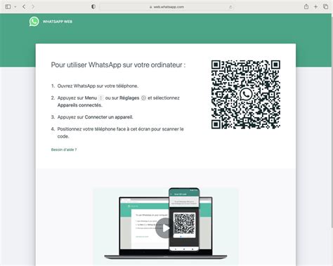 Utiliser Whatsapp Web Sur Un Navigateur Internet Safari Chrome