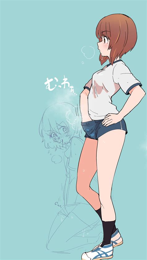 Nishizumi Miho And Akiyama Yukari Girls Und Panzer Drawn By Aomushi