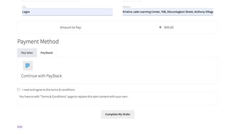 Paystack Payment Gateway For BA Booking BiggiDroid
