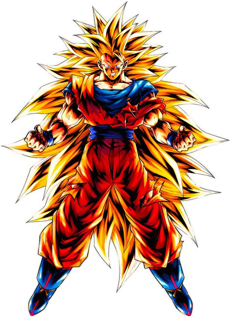 Ssj3 Son Goku Render By Zanninrenders On Deviantart
