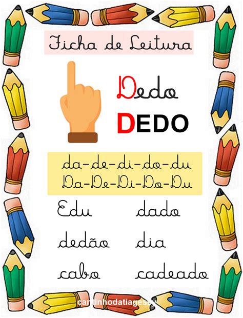 Ficha De Leitura Do B Nazaedu