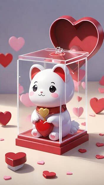 Premium Photo Beautiful Isolated Object Of Love Shapes
