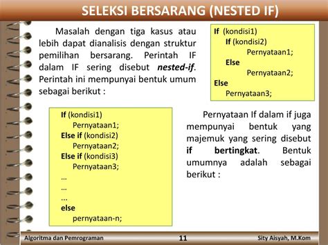 Ppt Pertemuan 5 Algoritma And Pemrograman Powerpoint Presentation Id