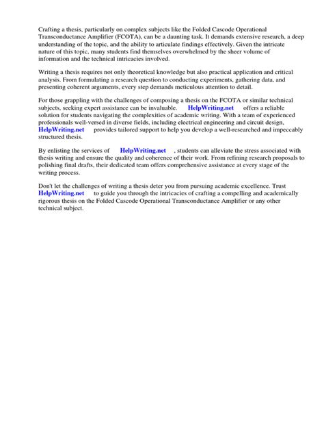 Folded Cascode Operational Transconductance Amplifier Thesis Pdf Amplifier Operational