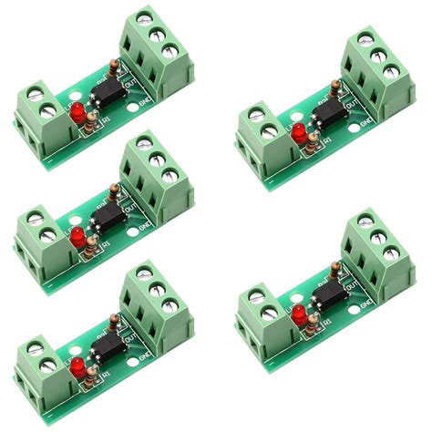 5 Pcs Optocoupler Isolation Board Icstation Dc 12v Optocoupler