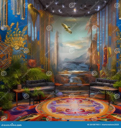 A Digital Representation Of Personal Transformation With Metamorphic Imagery Symbolic Motifs