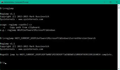 Directly Jump To Any Registry Key Using Script Or Free Tool