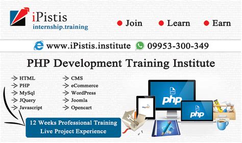 php development training institute r infographics