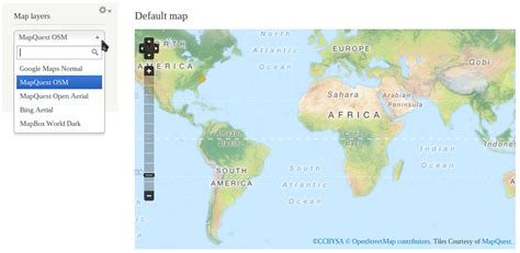 Openlayers External Block Switcher