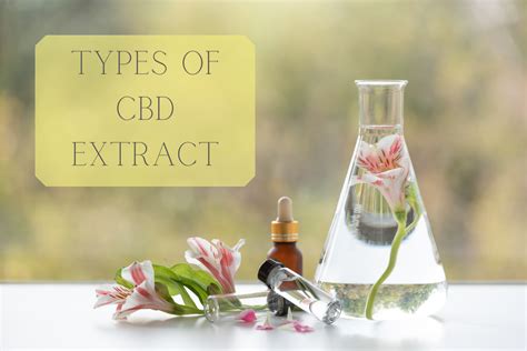 Types Of Cbd Extract Vcm Cbd