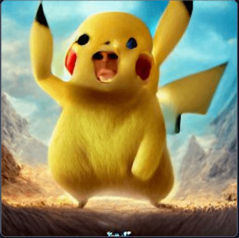 I Asked For Epic Movie Poster Pikachu Well R Craiyon