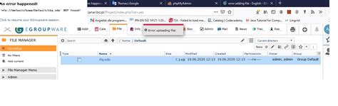 Error Adding File English Egroupware Help Forum