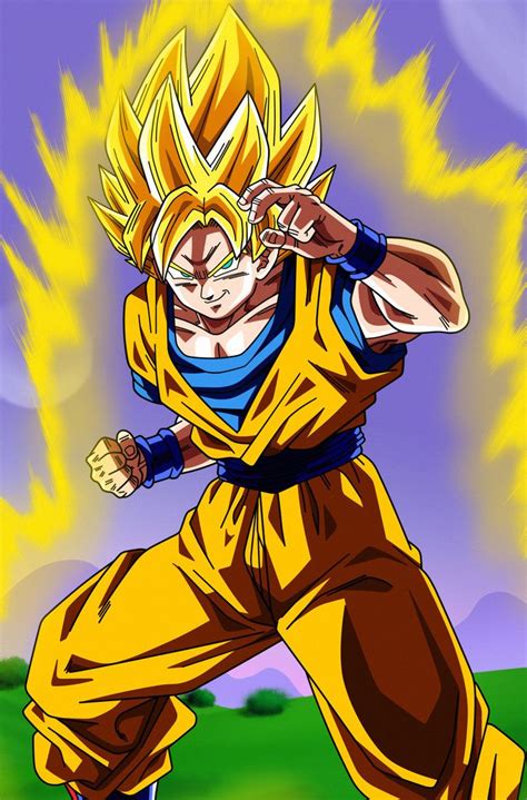 Poster 3 Son Goku Super Saiyan By Dark Crawler On Deviantart Dragon