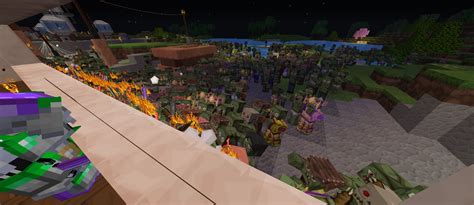 Endless Zombie Spawning With Base Defence That Sets Them On Fire Issue Corosauce