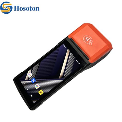 Android Smart Payment Terminal Mobile POS Machine With Fingerprint Scanner S Handheld