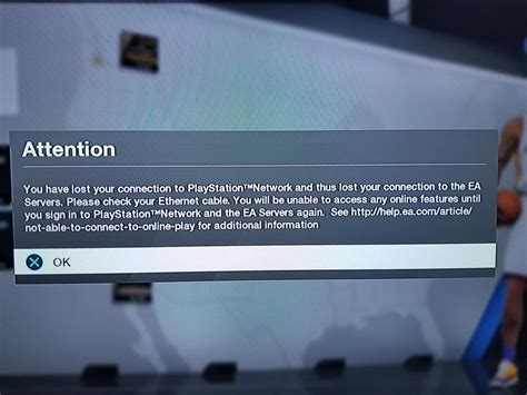 PS4 PSN Connection Issue R NBAlive