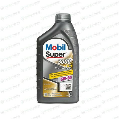 Масло моторное Mobil Super 3000 X1 Formula 5w30 синтетическое, API SL ...