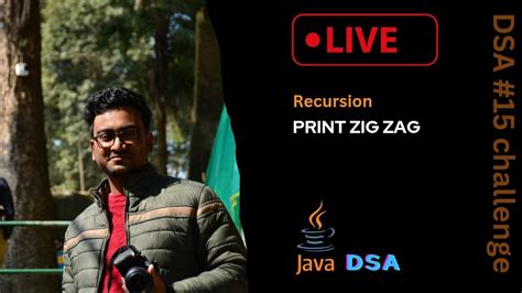 Print Zigzag Recursion Using Java Youtube