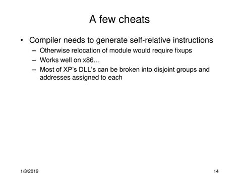 CSE 451 Operating Systems Winter 2010 Module 16 Linking Loading And