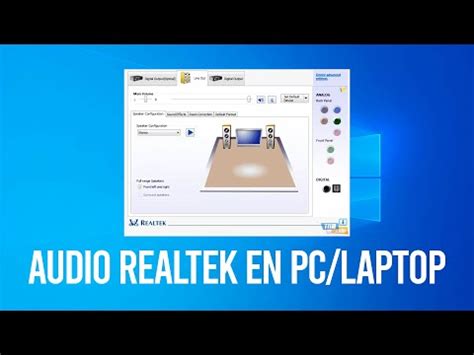 Guía completa para habilitar audio Realtek en tu dispositivo