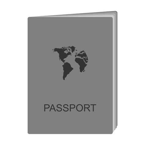 Premium Vector Passport Icon Vector Premium Vector Passport Icon Vector