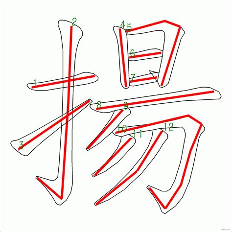 扬字笔画 级字笔画 静字笔画 大山谷图库