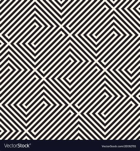 Seamless Lattice Pattern Modern Stylish Royalty Free Vector