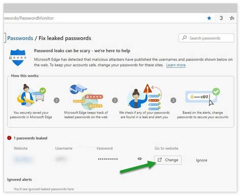 Edge 94 密码功能增强：一键前往站点修改风险密码 软餐