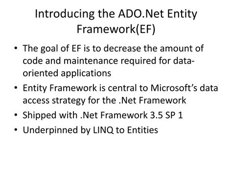 ppt sql server compact edition 3 5 and the entity framework