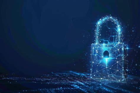 Digital Security Lock Technology Concept Premium Ai Generated Image