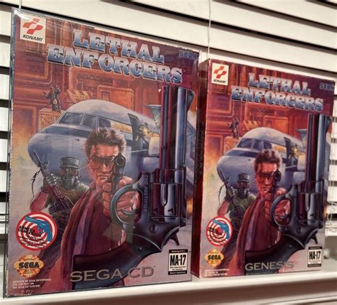 Snes Sega Genesis Lethal Enforcers Box Protector Shipping Included