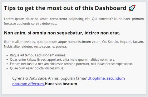Dashboard Widgets Fusioo Guide
