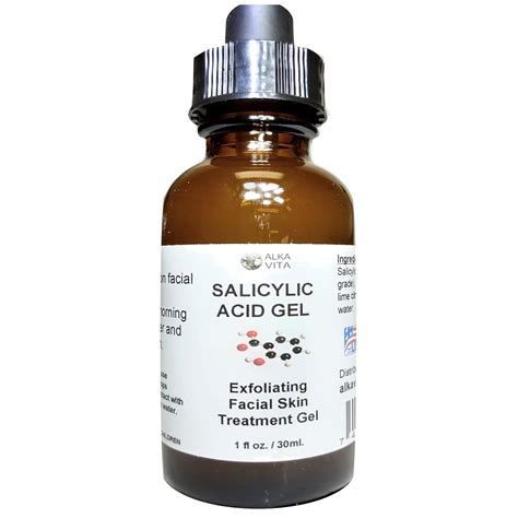 Tratamiento Exfoliante Facial De La Piel Del Gel Del ácido Salicílico Con El Grado